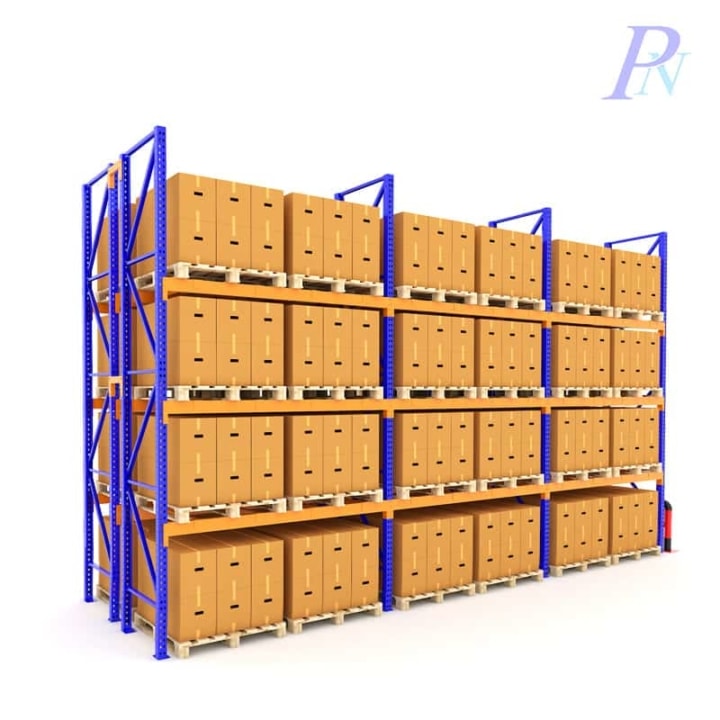 ชั้นวางพาเลท คลังสินค้า Rack วางพาเลท » PN Steel Product