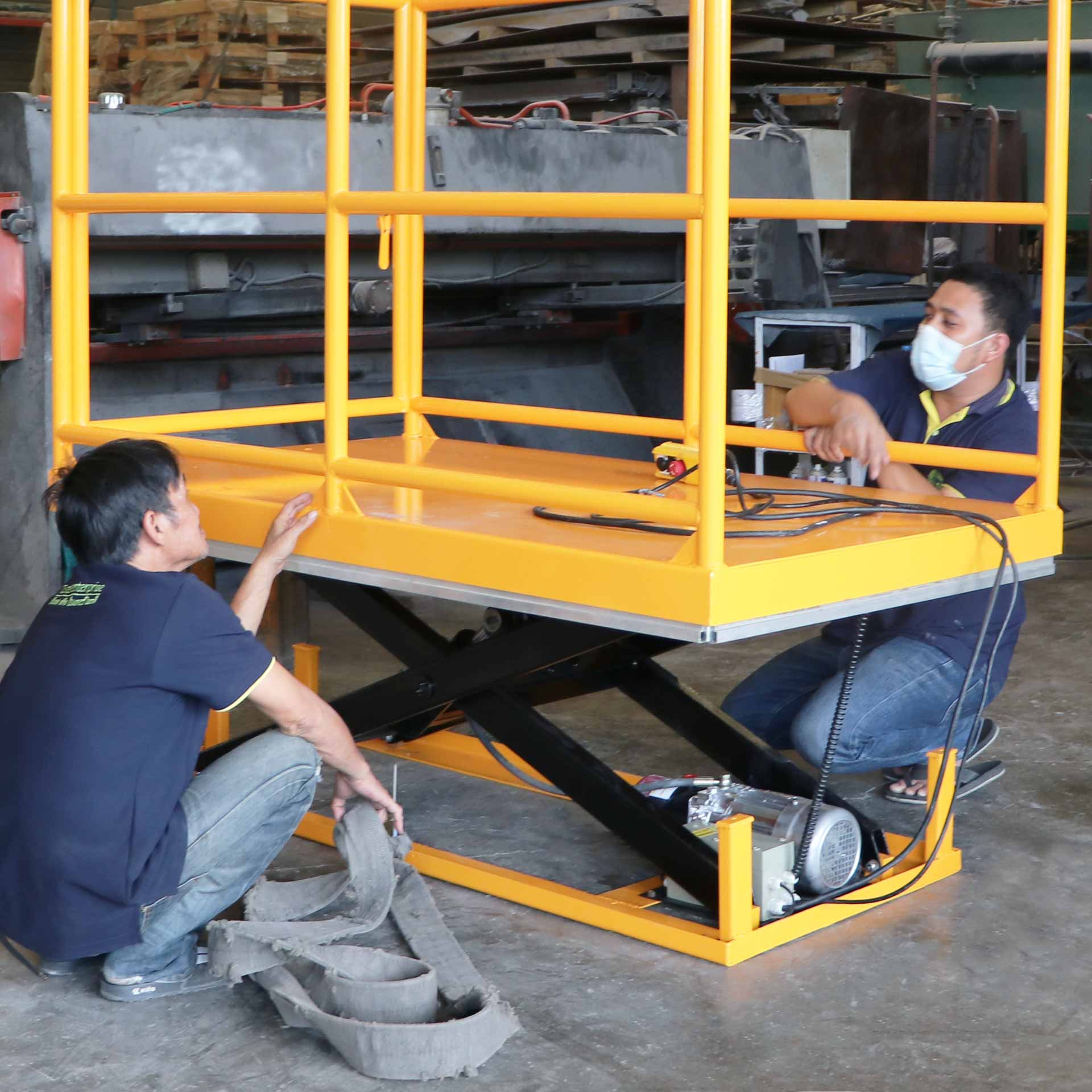 TS-STEEL-Hand-Lift-Made-To-Order » ชั้นวางสินค้า PN